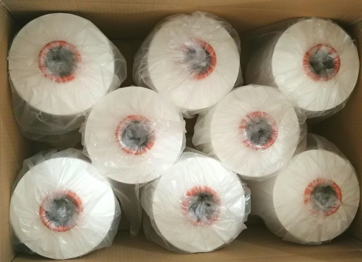 Cationic Polyester And Nylon Heather Yarn Filament Melange Yarn For ...