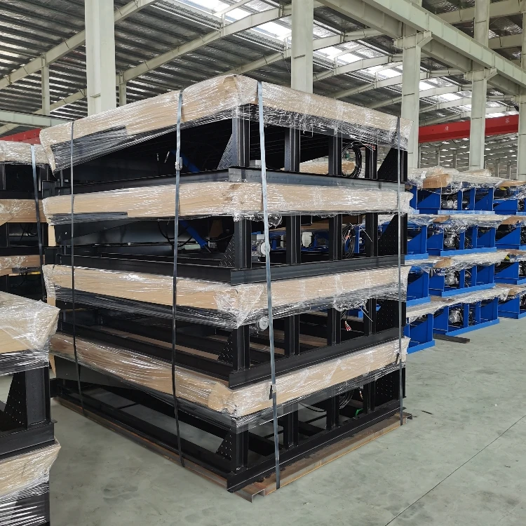 8 Ton New Frame Dock Leveler With Handrails Platform For Support In ...