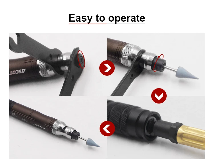 E58L140 High Quality Sander Pen Type Pneumatic Sander Polishing ...