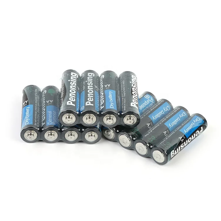 R6 Carbon Battery 1.5 Volt Dry Cell En6 Battery Power Battery - Buy 1.5 ...