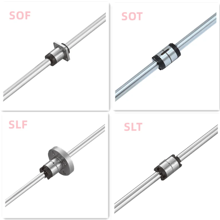 Heavy Loading Capacity Shaft Ball Spline Slt025 Slt030 Slt040 Linear ...