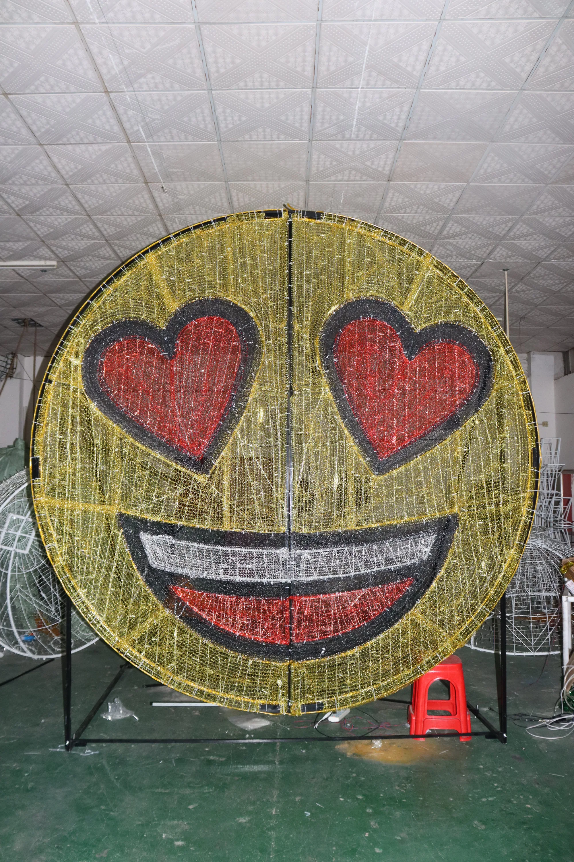 Large Outdoor Emoji Led Motif Lights Christmas Lights Display - Buy ...