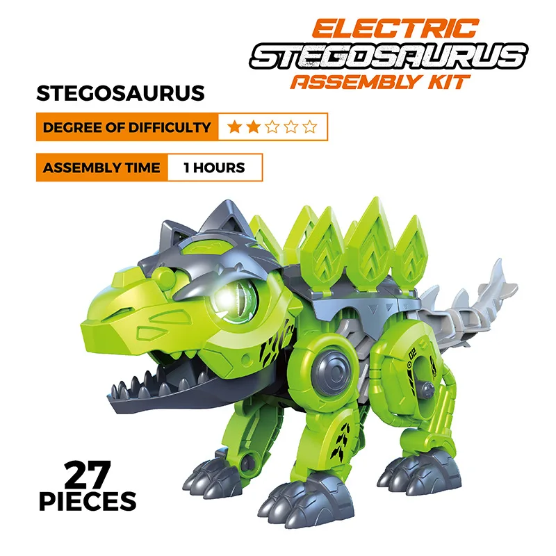 Diy Disassembly and Assembly Dinosaur Toy Tyrannosaurus and Pterosaur ...
