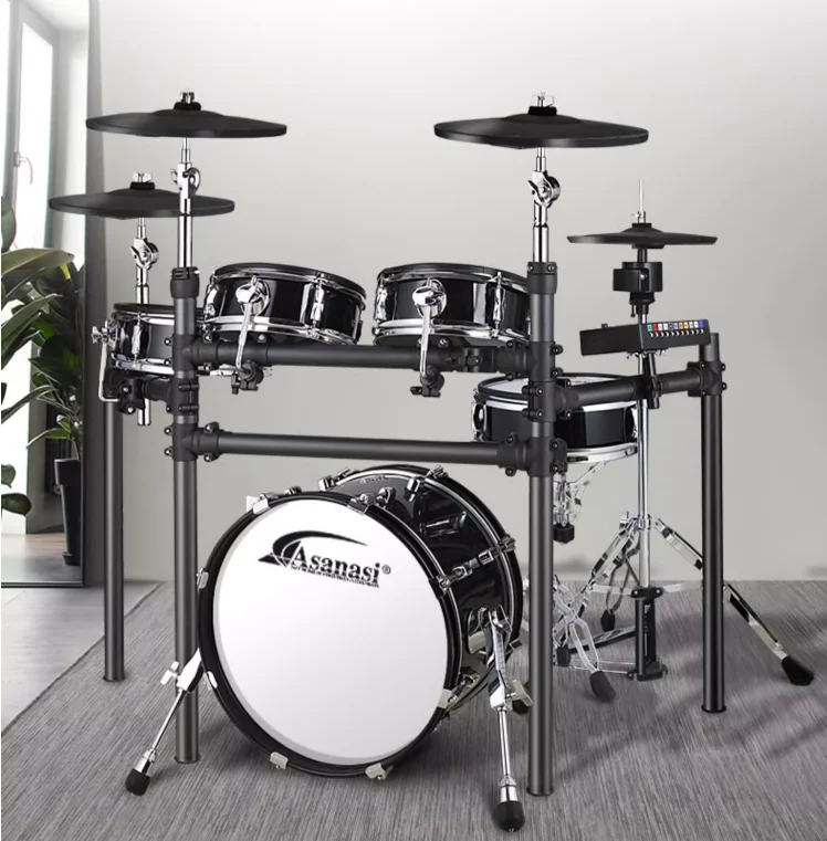 Professional Electric Drum Set with Mesh Heads & OEM Options