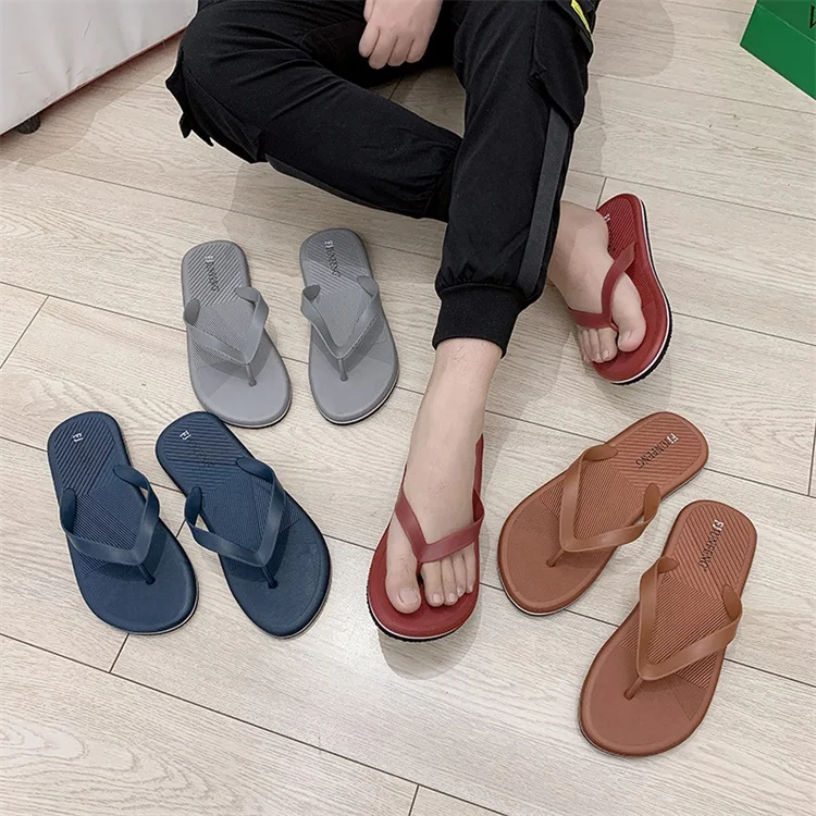 Junyi 2023 New Flip Flops Slippers Men's Summer Large Size Slippers Men ...