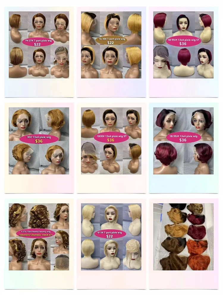 Pixie Cut Wigs - Stylish and Versatile Human Hair Options