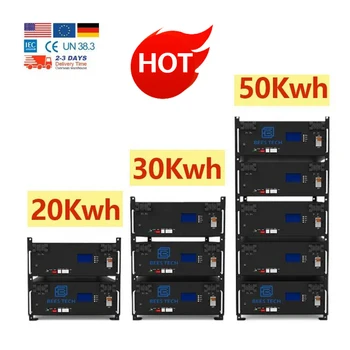 40kw 50kw Home Lithium Battery Pack 800ah 40kwh 51.2v Solar System 48v ...