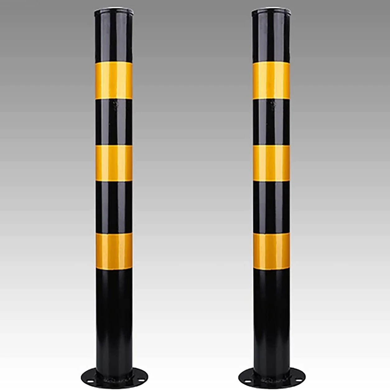 Parking Lock Barriers Foldable Warning Column Parking Bollard Thick ...