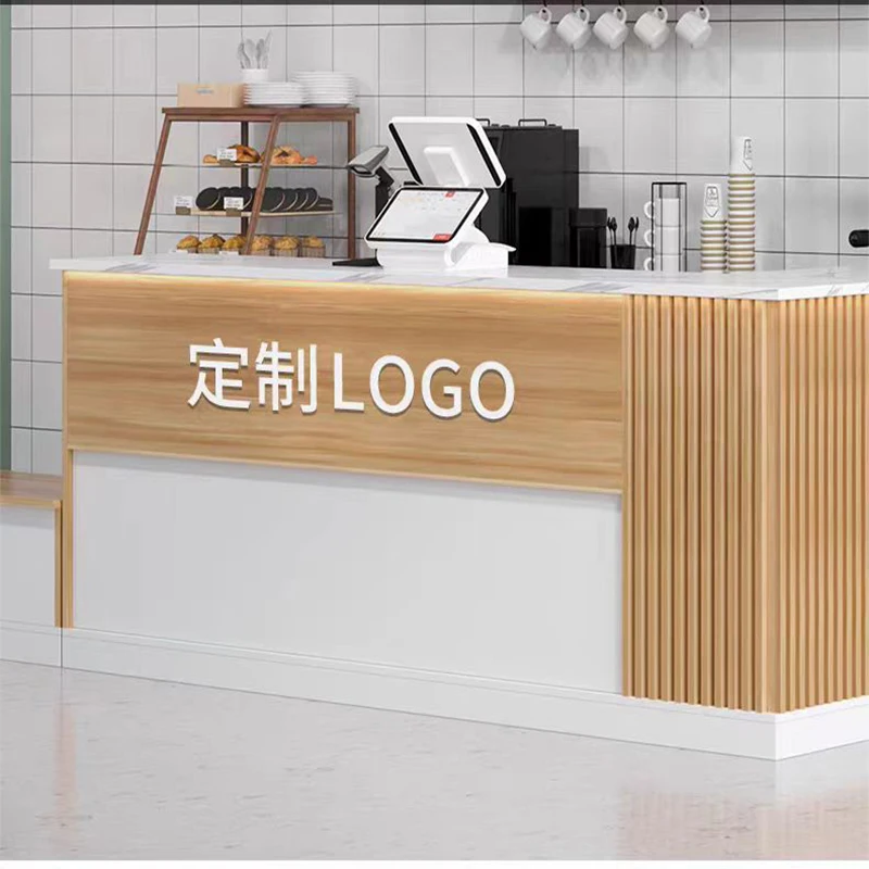 Simple Modern Bar Counter Reception Desk For Restaurant - Buy Counter ...