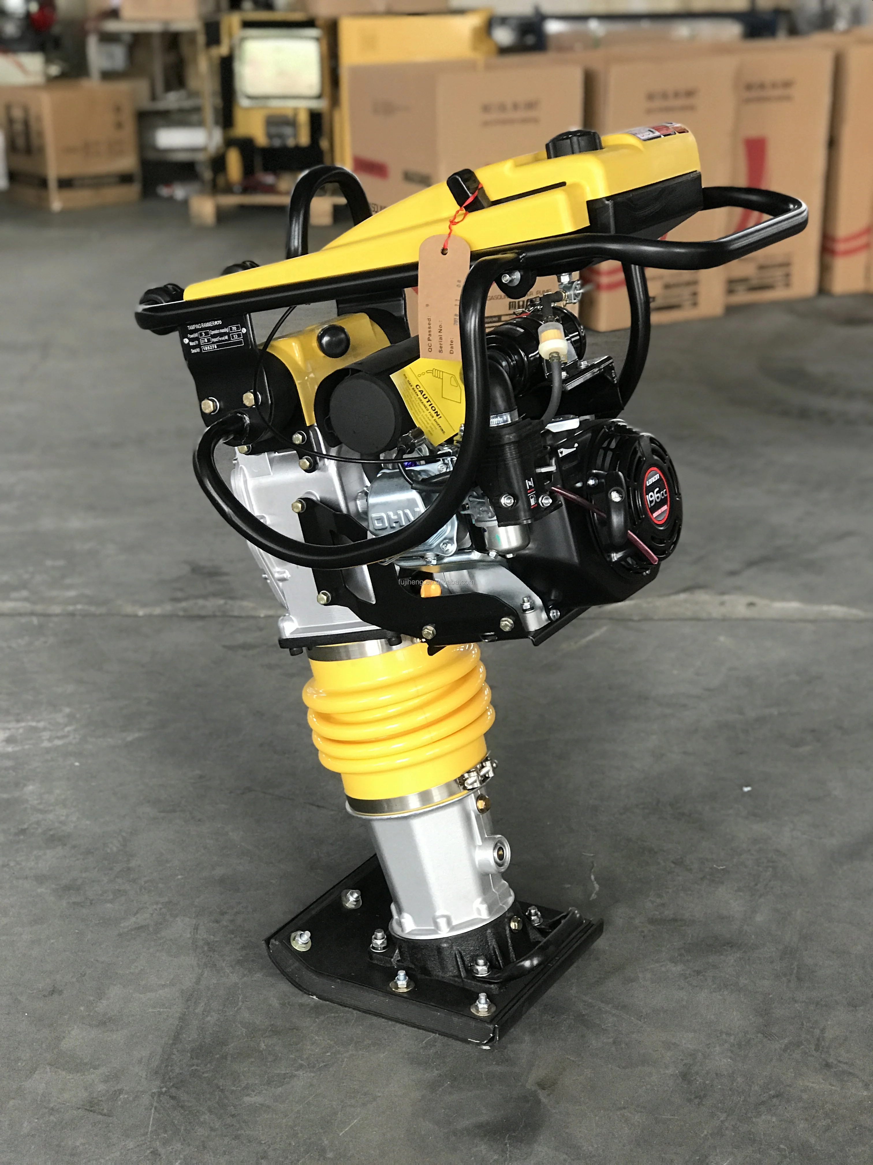 Loncin 149cc 166cc Engine Pavement Jumping Rammer Compactor