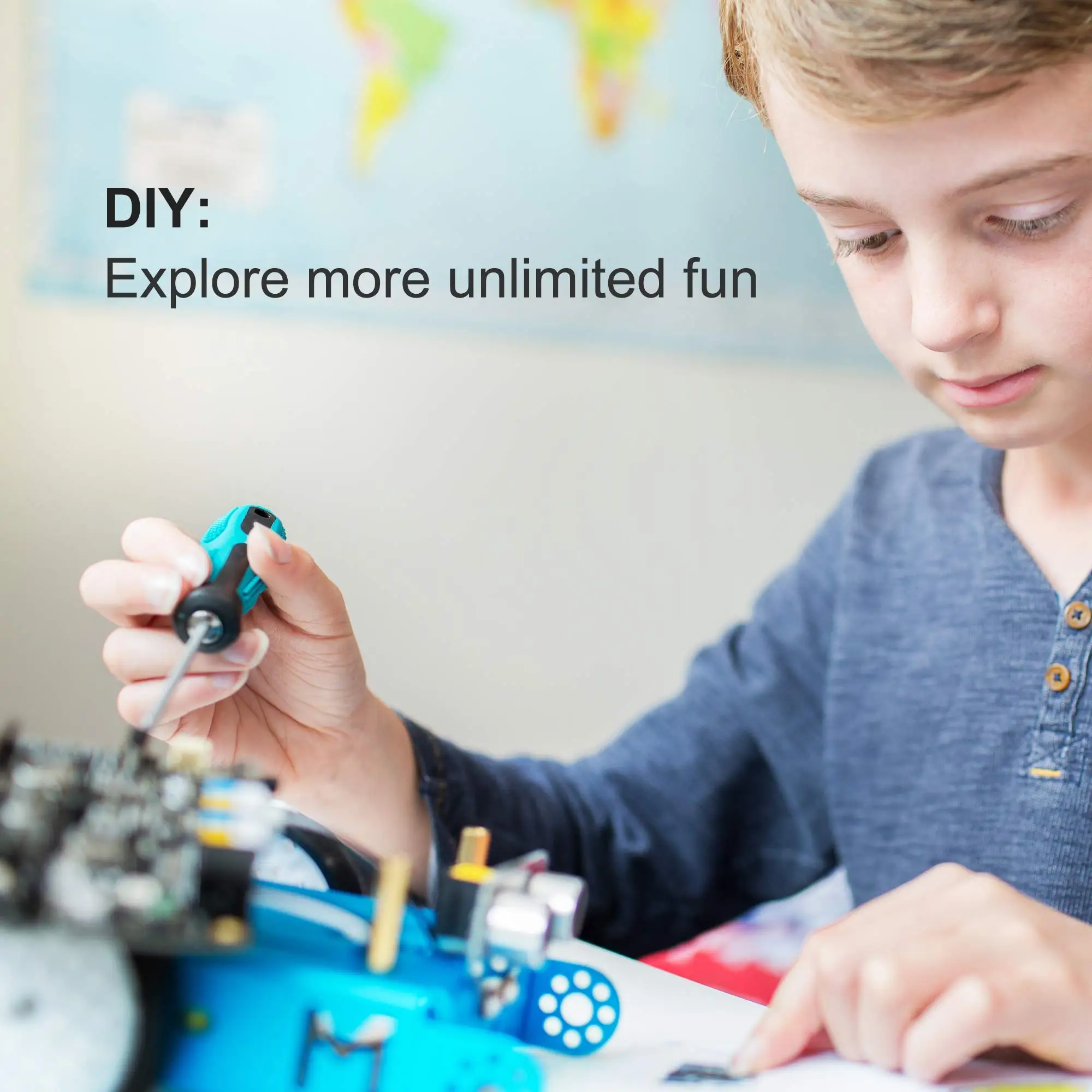 Makeblock MBot Add-On Pack - Servo Sensor Educational Robotics Kit for ...