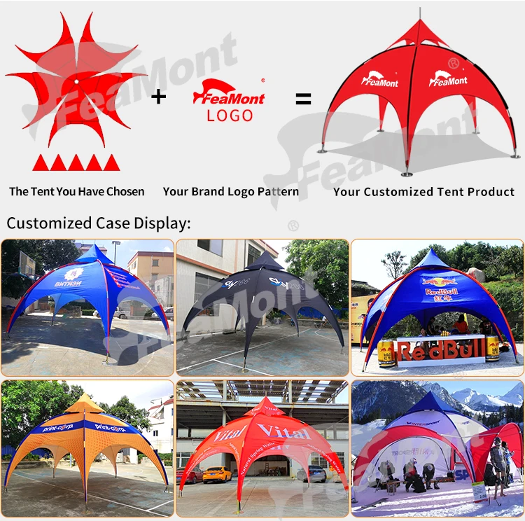 FEAMONT Outdoor Spider Dome Arch Tents for Large Events