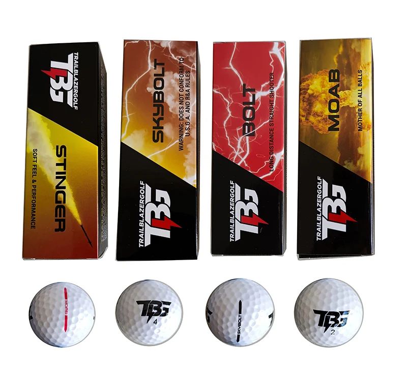 5pc Golf Tournament Ball & 5 Layer Golf Competition Ball