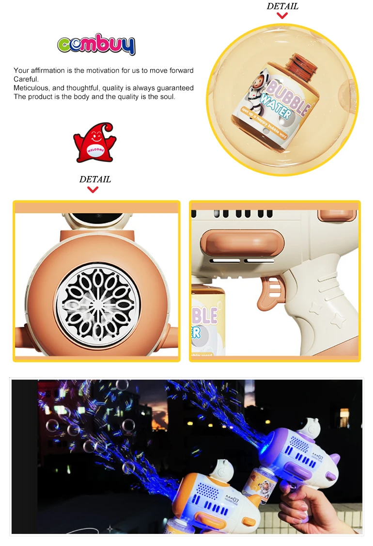 12 Holes Airplane Light Up Machine Automatic Bubble Shooter Gun - Buy ...
