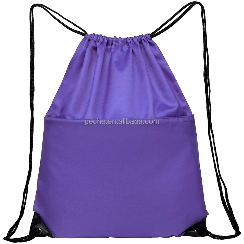 Customized Foldable 210d Nylon Drawstring Backpack Waterproof Sports ...