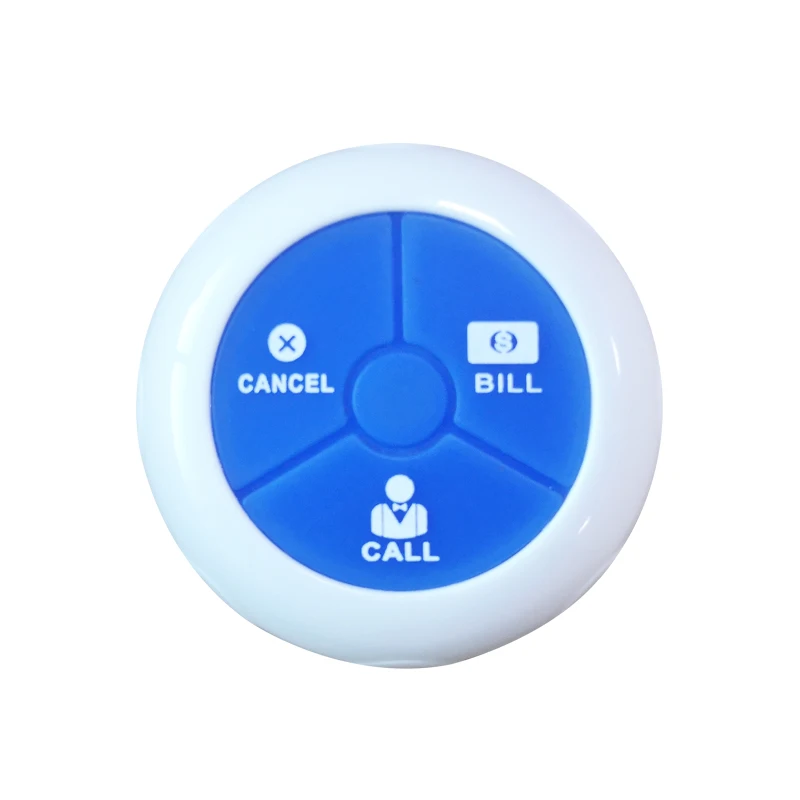 Waterproof Table Button Buzzer Restaurant Waiter Calling System - Buy ...