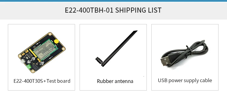 Ebyte E22-400tbh-01 Lora Module Rf Sx1262 Sx1268 433mhz Modules Test ...