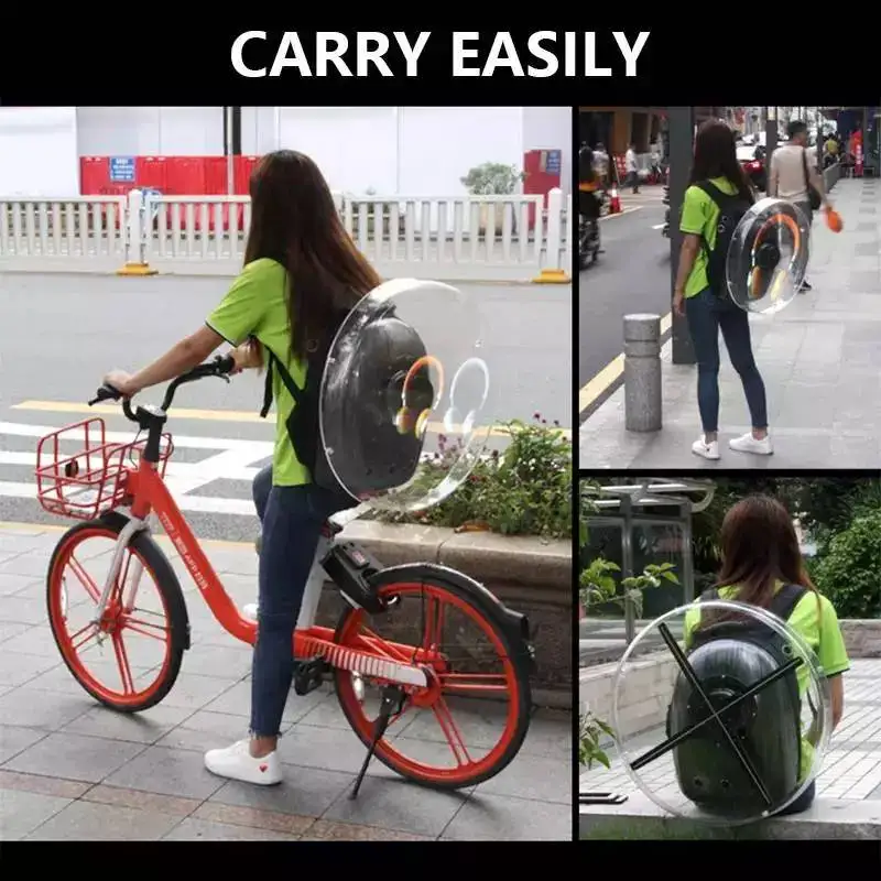 Portable 3D Hologram Backpack - Outdoor Advertising Display