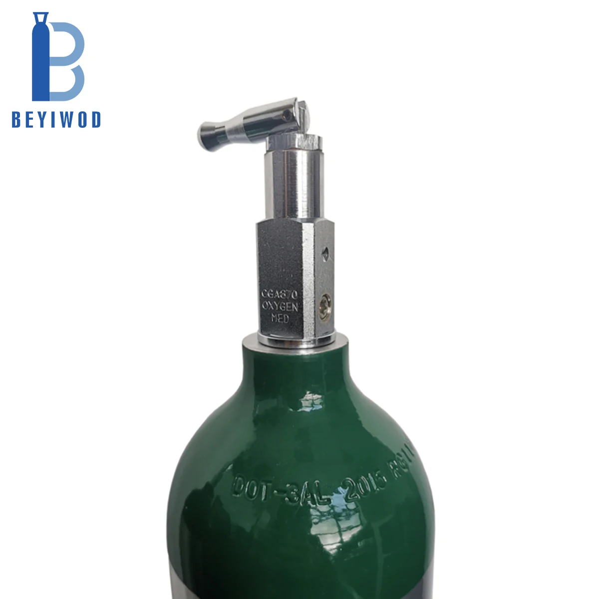 White Green Oxygen Cylinders - Reliable Medical Solutions