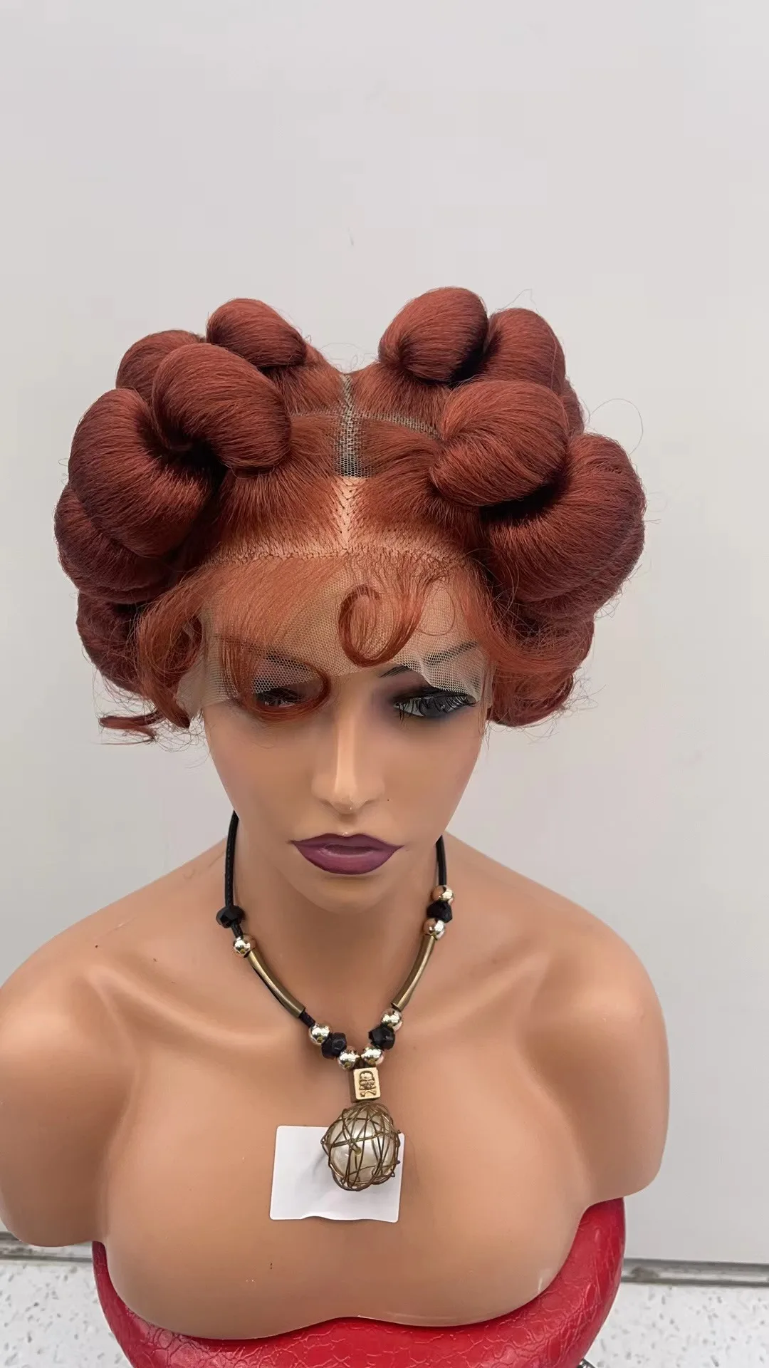 Jennifer Faux Locs Square Knotless Braided Wigs Braided Lace Wig With ...