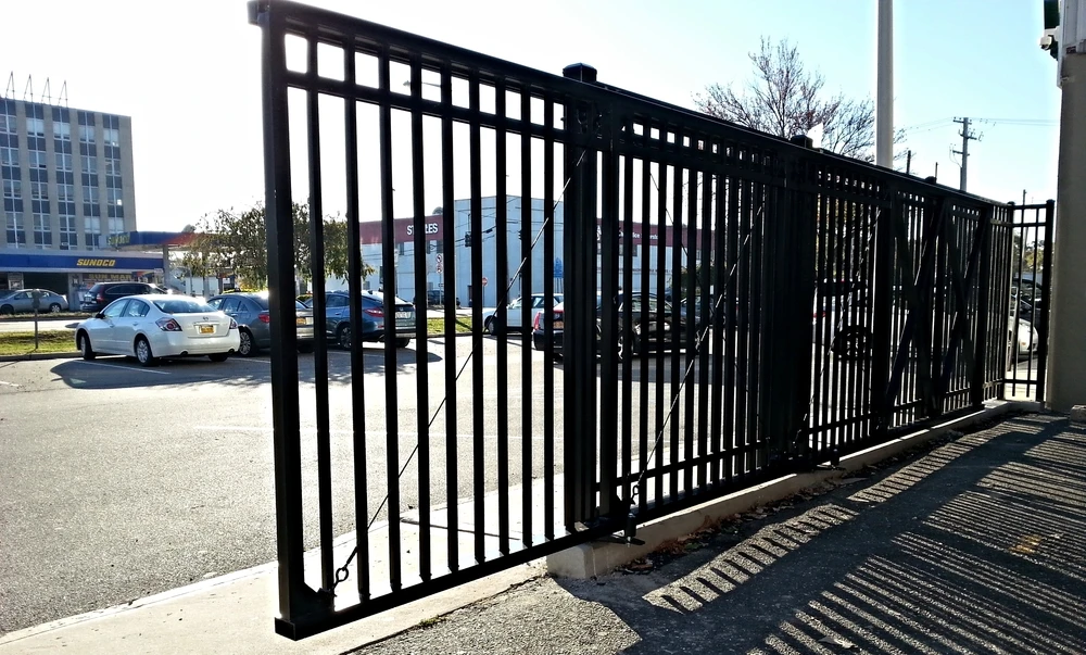 Heavy Duty Steel Sliding Main Gate Designs Stainless Steel Pneumatic ...