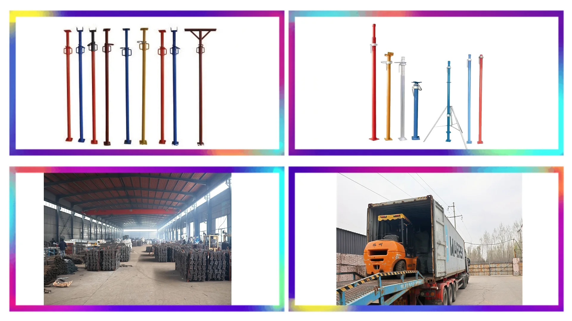 Adjustable Scaffolding Steel Support Props,Metal Pillars,Scaffolding ...