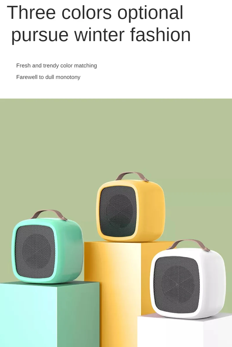 Desk Element Bathroom Mini Heaters Indoor Portable 500w Ptc Usb Car ...