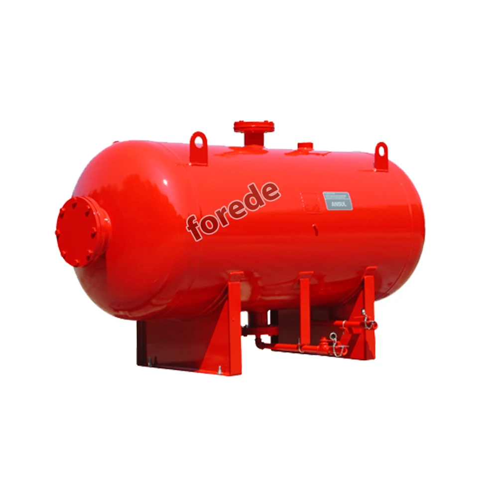 Forede Horizontal Fixed Foam Concentrate Bladdertank For Fire Fighting ...