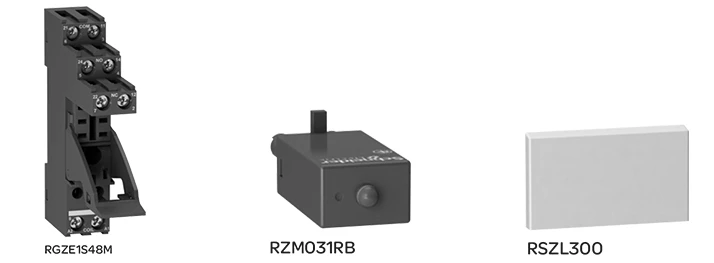 RXG Sealed Thermal Intermediate Relay with LED Miniature RXG23BD ...