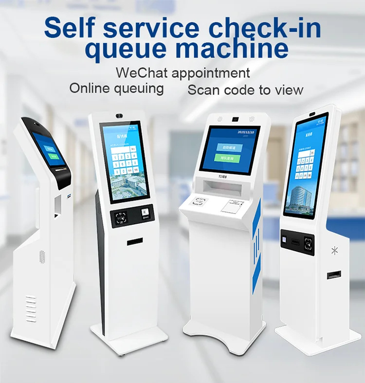 Visitor Registration Kiosk Visiting Queuing Inquiry Machine Ticket ...