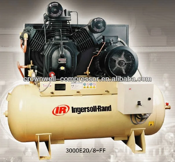 Ingersoll Rand Reciprocating(piston) Air Compressortype 30 2- Stage ...