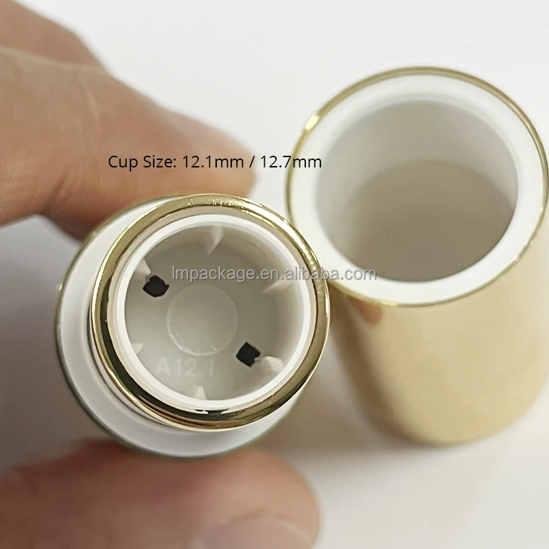 Customizable Recyclable Empty Lipstick Container Private Label Aluminum ...