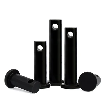 Clevis Pin With Small Head And Split Pin Hole Black Oxide 8.8 Grade ...