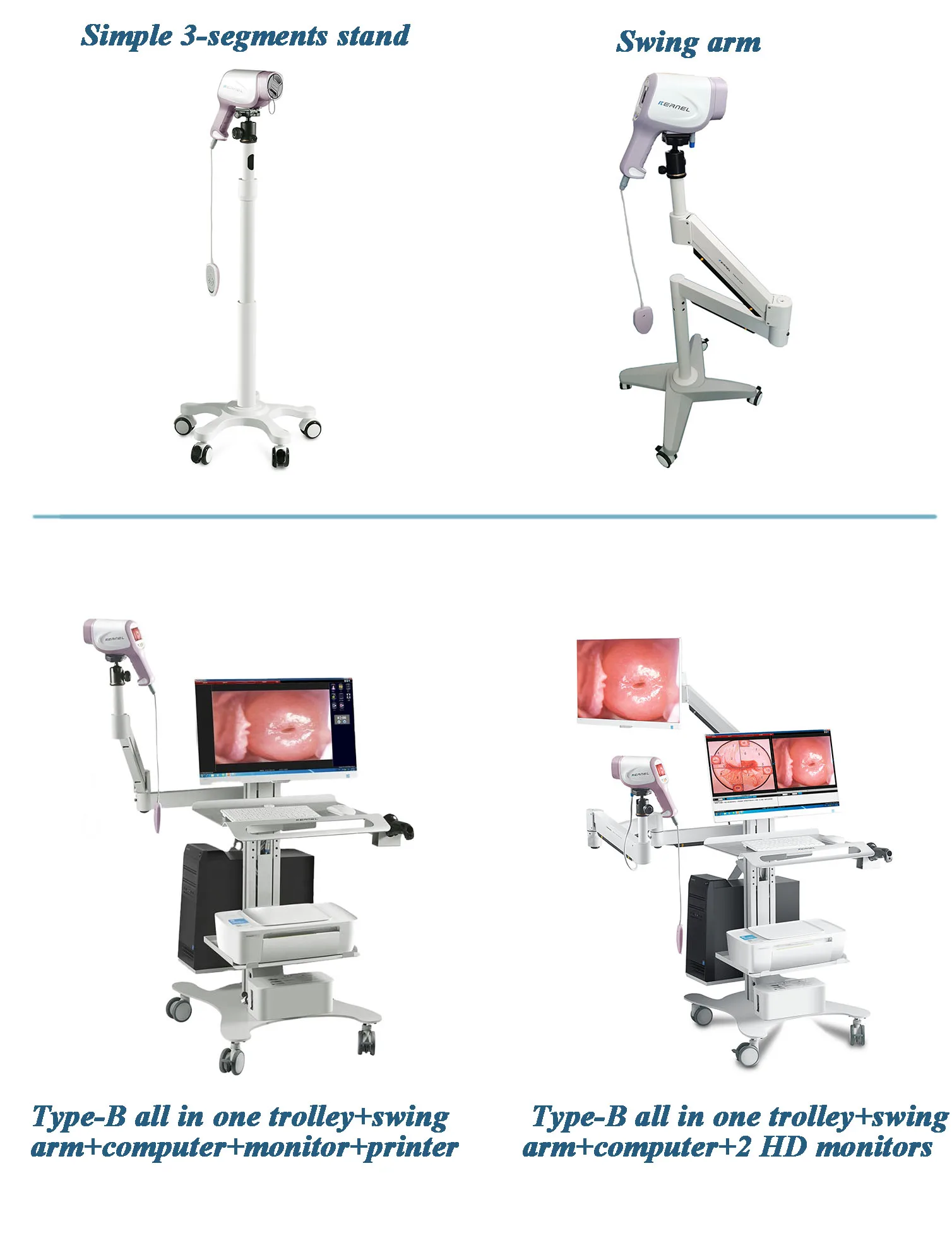 Gynecological Colposcope Video Digital HD Camera for Cervical Cancer Exam