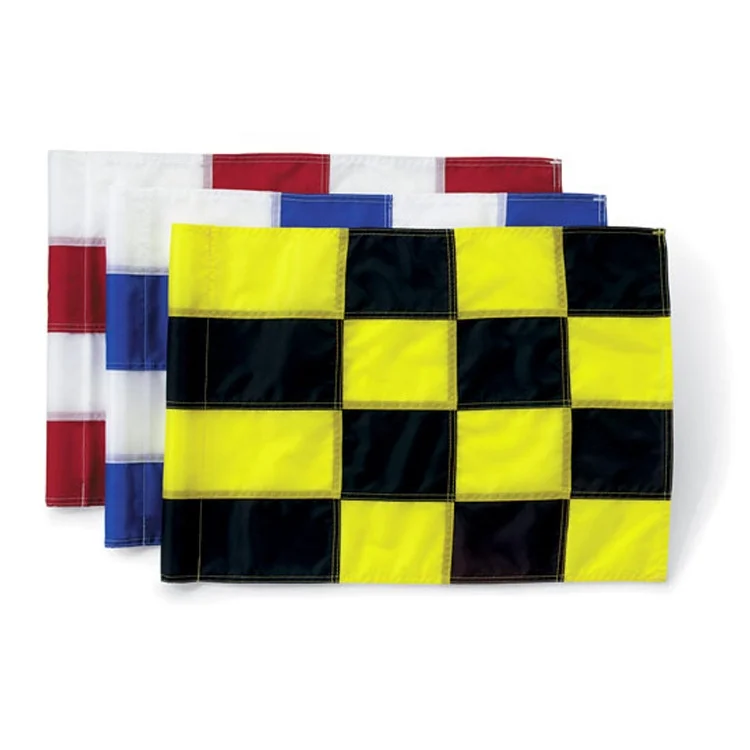 Factory Oem Logo Custom Mini Golf Flags Nylon Training Putting Green ...