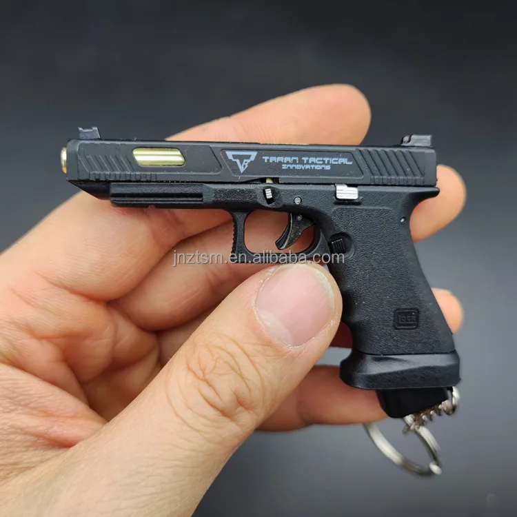 Metal Toy Gun Model Realistic 70mm Toy Gun Pistol Metal Hand Gun Shape ...