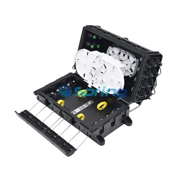 Fiber Joint Box Ip68 Underground/aerial/pole Mounted 3 In 3 Out Fiber ...