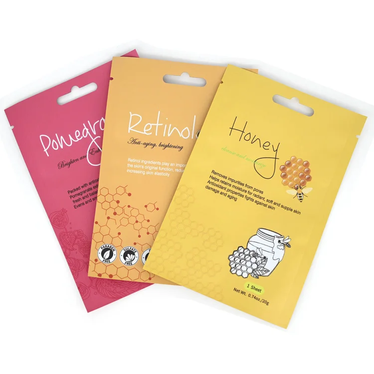 Factory Supply Matt Surface Plastic Cosmetic Facial Face Masking ...
