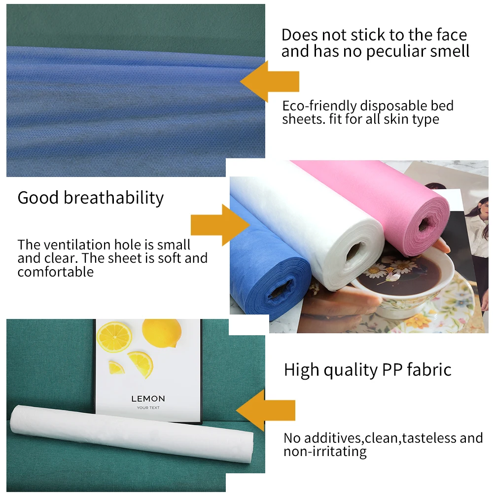 80cm*180cm Bulk Disposable Single Bed Sheet Comfortable Non woven Bed ...