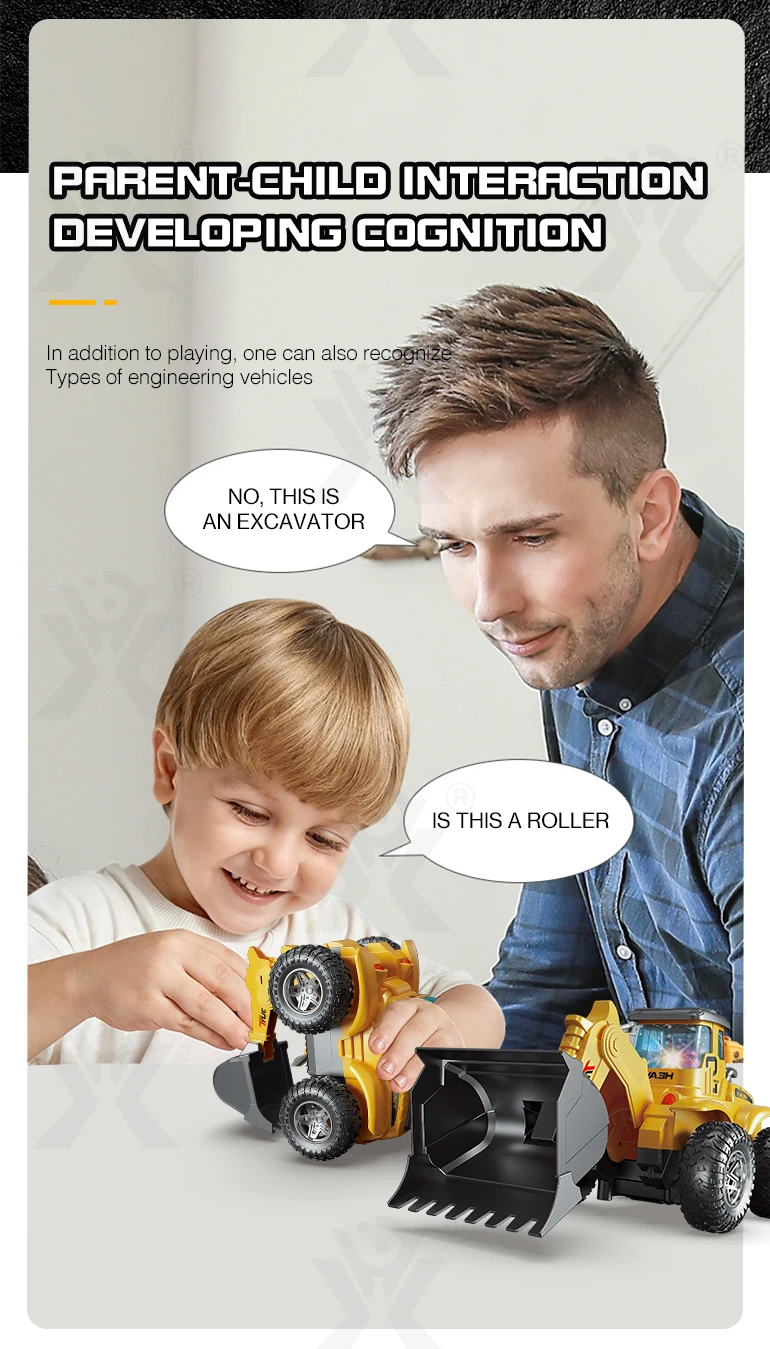 Chengji Electric Engineering Vehicle Children 360 Rotation Stunt ...