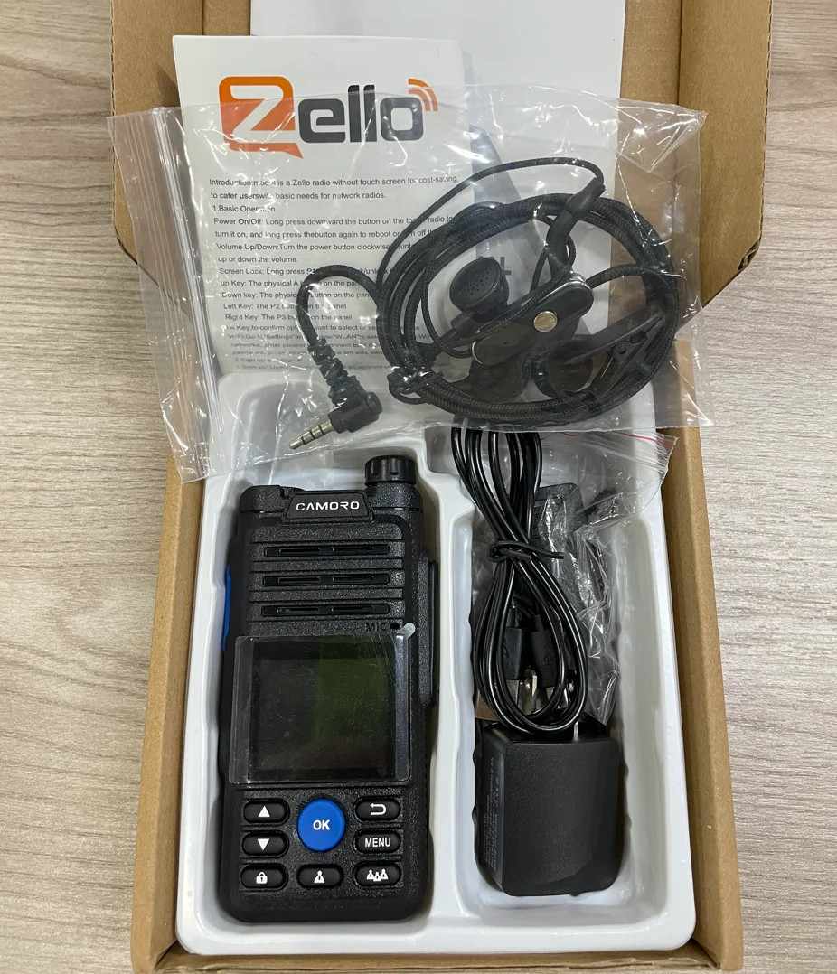 Camoro Ham Radio Zello Walkie Talkie 4g Poc Radio Two 2 Way Radio Real ...
