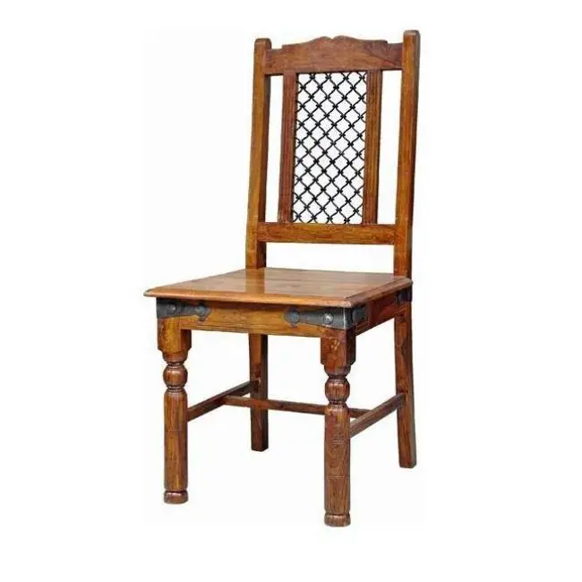 Antique Indian Design Dining Chairs - Industrial & Vintage
