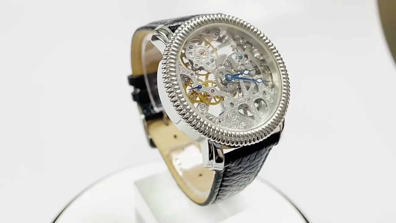 Relojes Mecánicos Transparentes Para Hombre,Reloj Automático De Alta ...