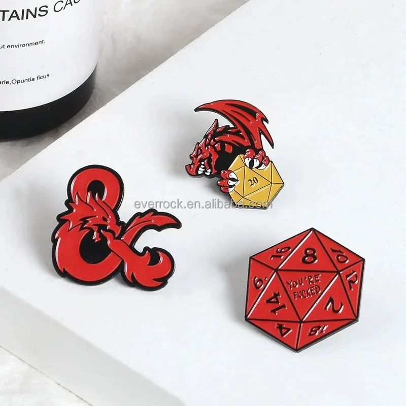 Wholesale 30mm Bronze Cartoon DND Game Dungeons Dragons Master Alloy ...