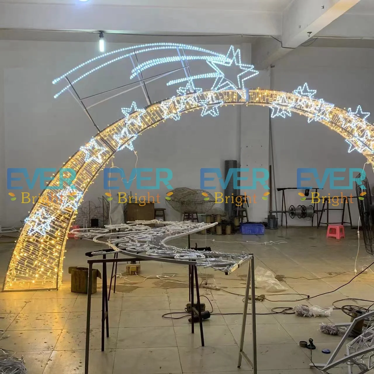 Giant Led Arch Motif Street Lights For Christmas Decoration - Buy Arch ...