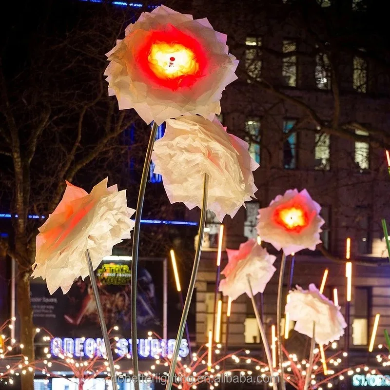 Giant Flower Sculpture Light - Perfect for Event Weddings