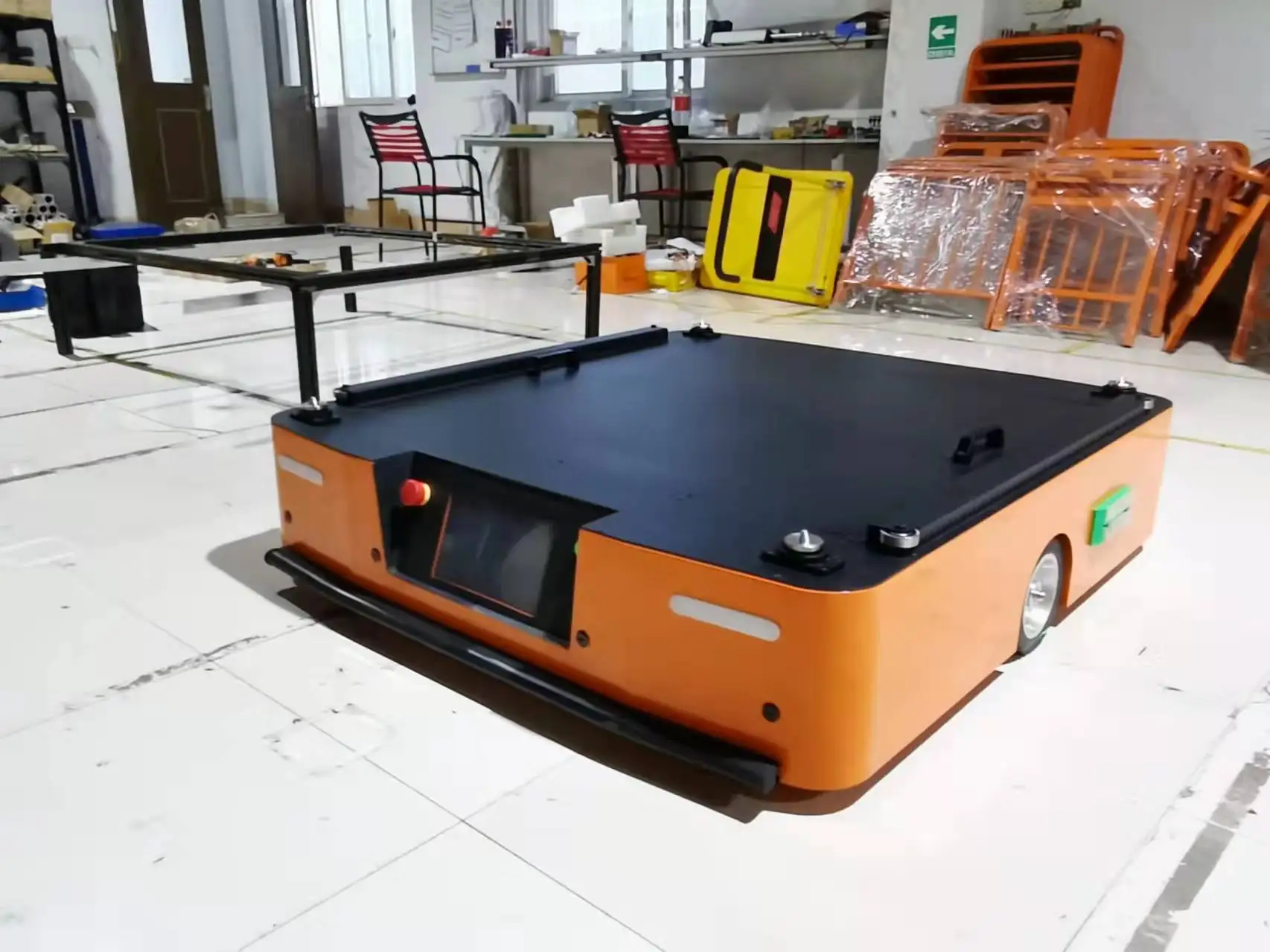 New Design Intelligent Qr Code Navigation Material Handling Warehouse ...