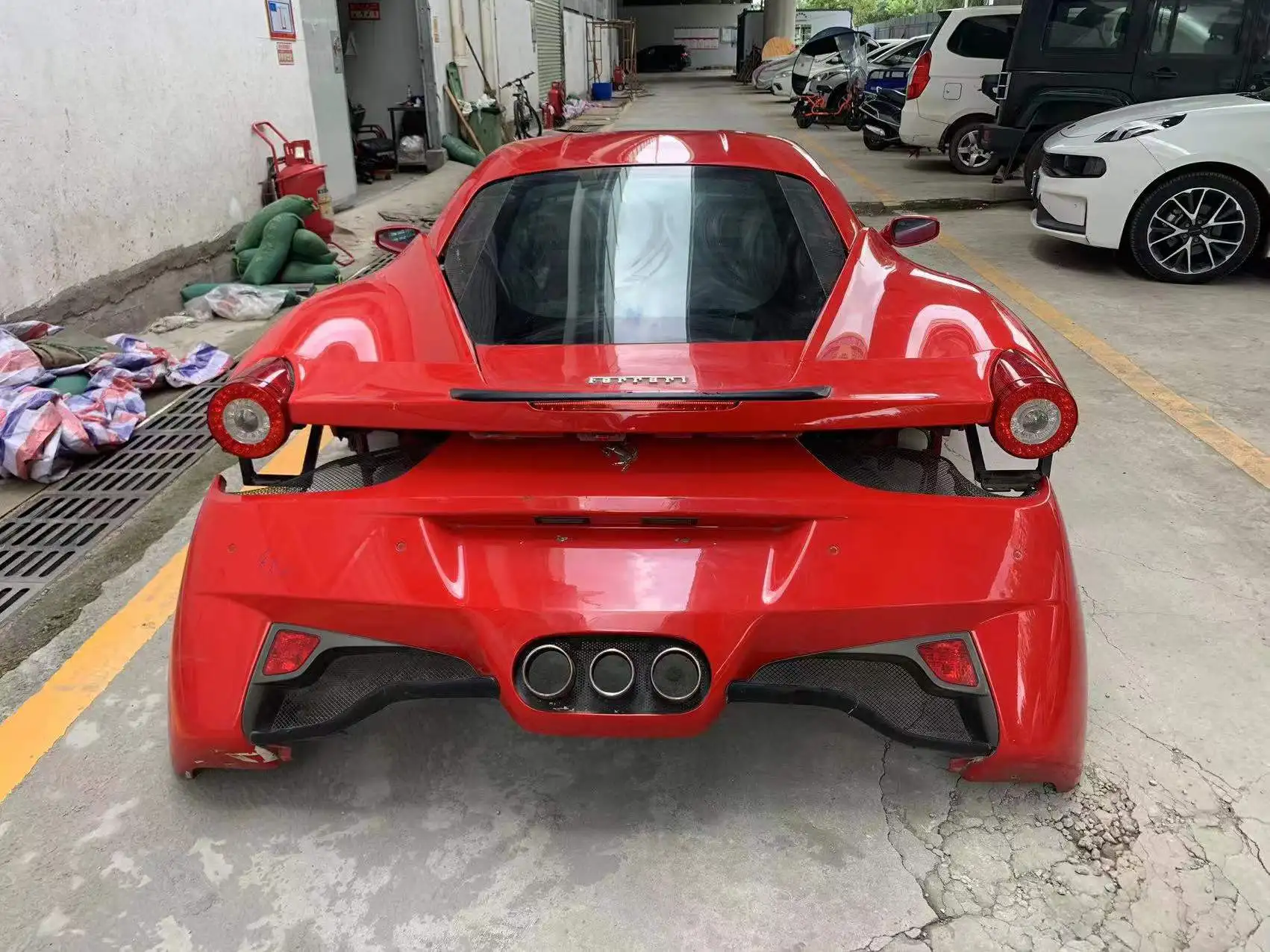 Ferrari F458 Body Shell - Premium OEM Original Car Skeleton