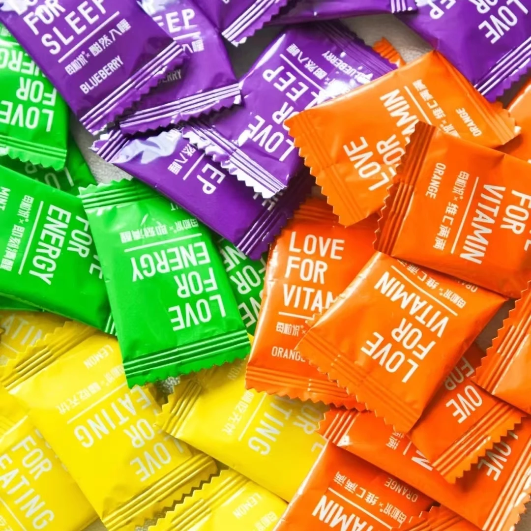 OEM Customized Individually Wrapped Xylitol Mints