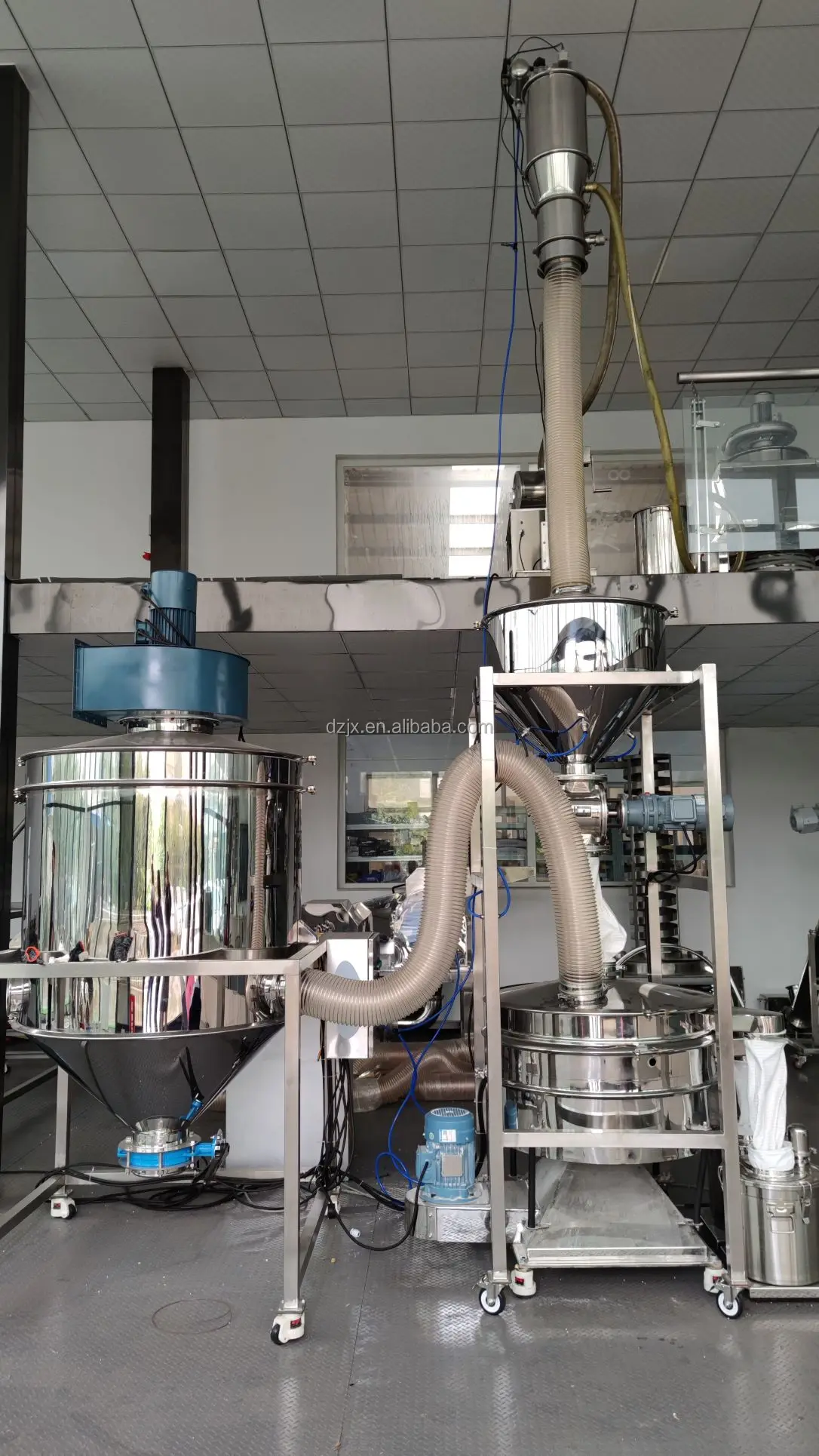 Calcium Powder Pneumatic Vacuum Conveyor/alumina Oxide Hargil Vacuum ...